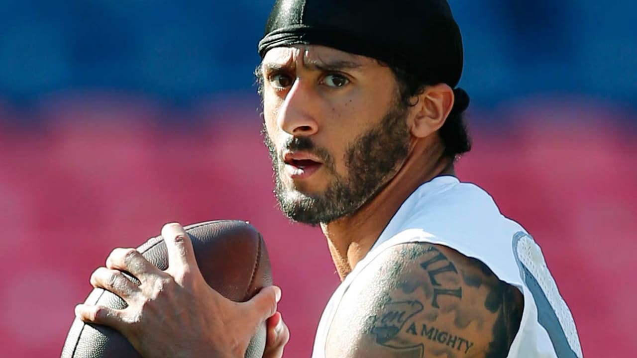 Colin Kaepernick practices fully, arm back to normal