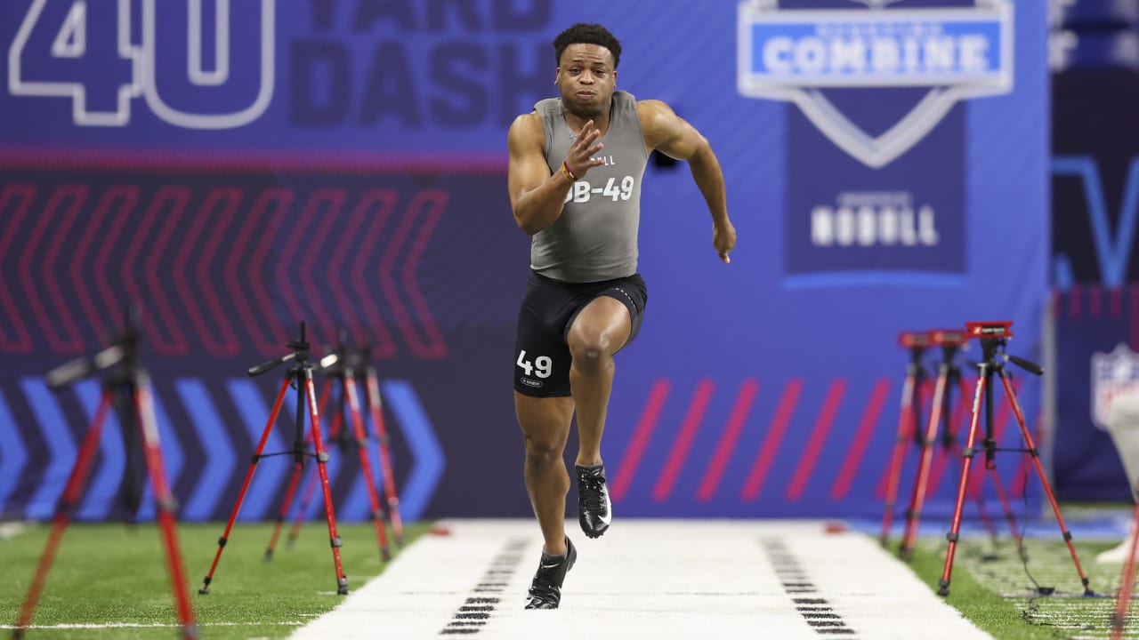 Safety Anthony Johnson Jr. runs official 4.54-second 40-yard dash at ...