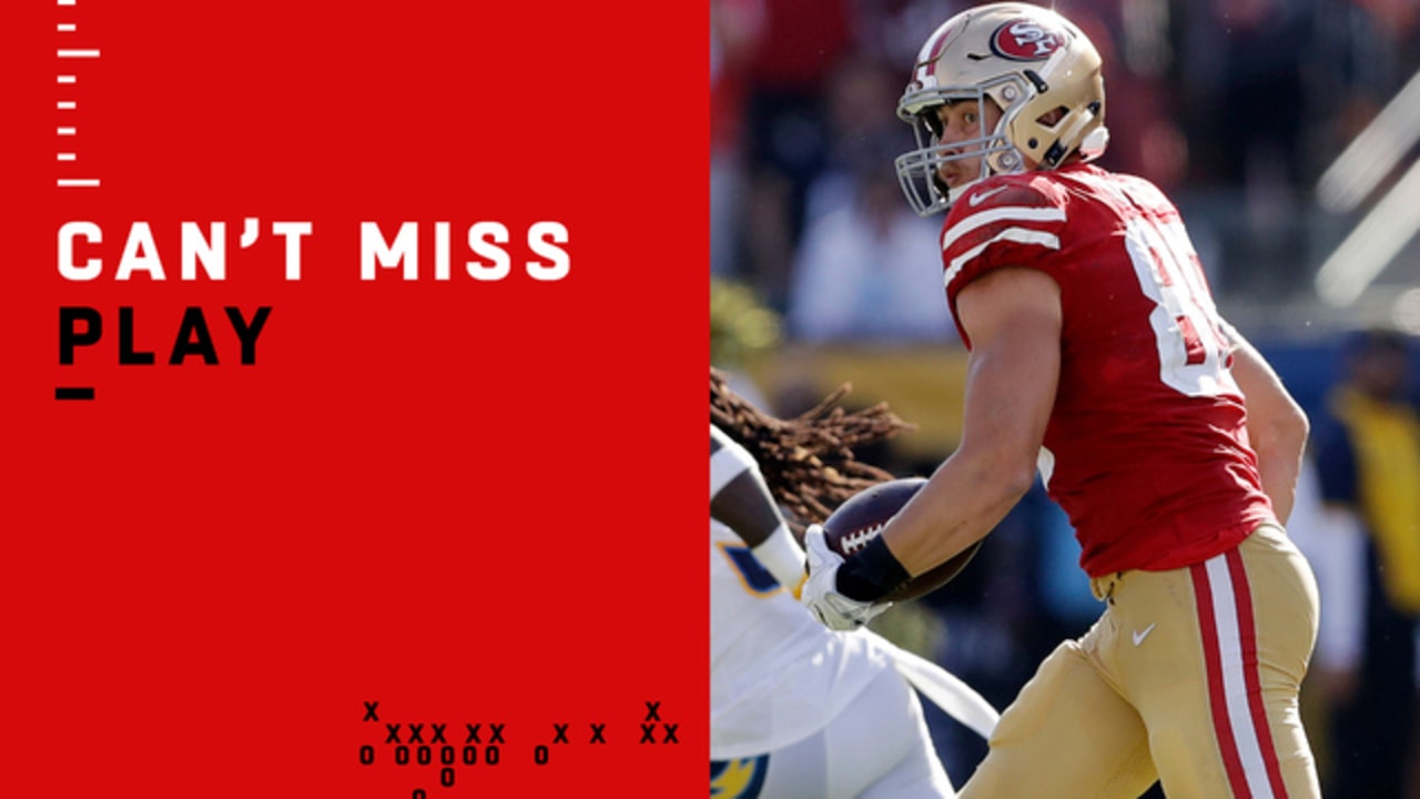 Can't-Miss Play: Kittle can't be caught on 82-yard TD Can't-Miss Play: Kittle can't be caught on 82-yard TD