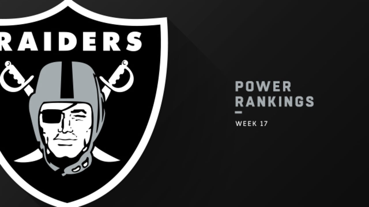 Oakland Raiders rise five spots to No. 24 in Week 17 | NFL Power Rankings