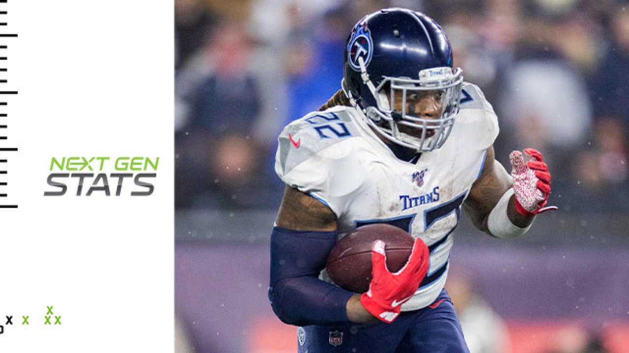 Next Gen Stats: Derrick Henry dominates vs. stacked run boxes