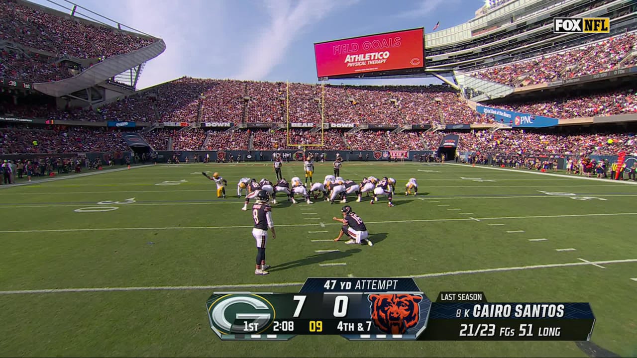 Chicago Bears kicker Cairo Santos puts Bears on scoreboard with 47-yard ...