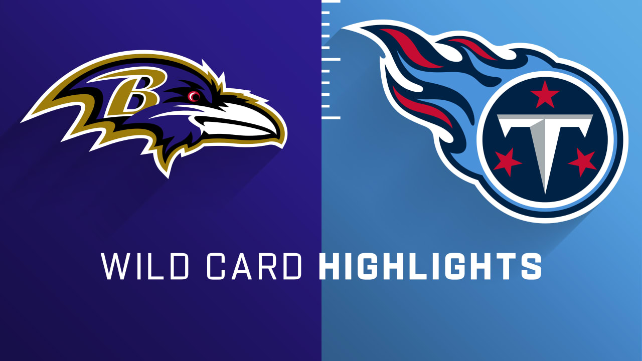 Baltimore Ravens vs. Tennessee Titans highlights | Super Wild Card Weekend