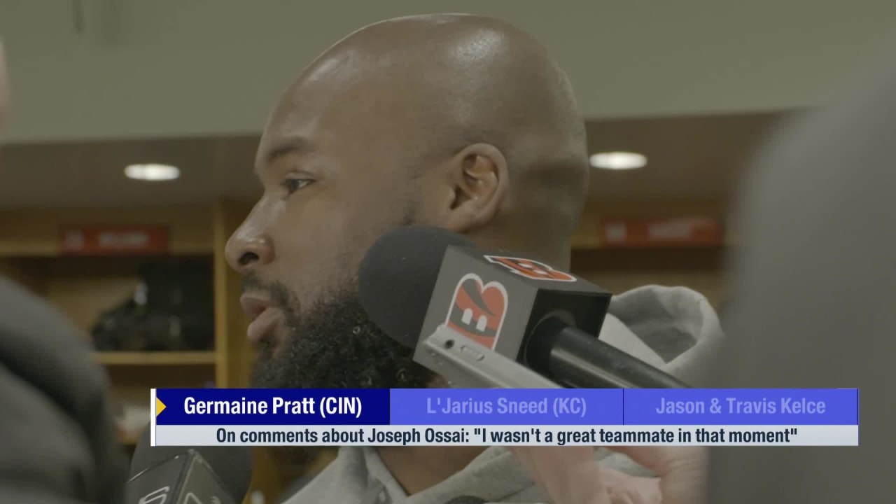 Cincinnati Bengals linebacker Germaine Pratt on calling out DE Joseph ...