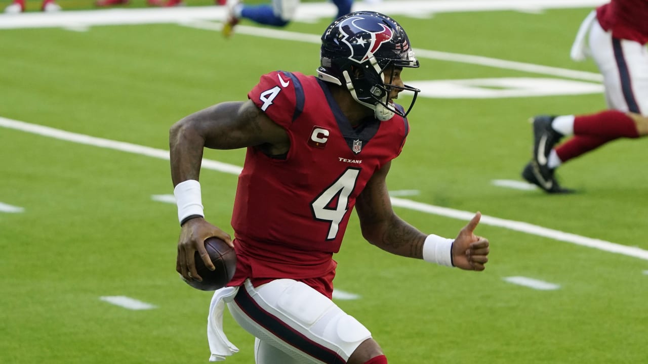 Houston Texans quarterback Deshaun Watson takes triple-option run in ...