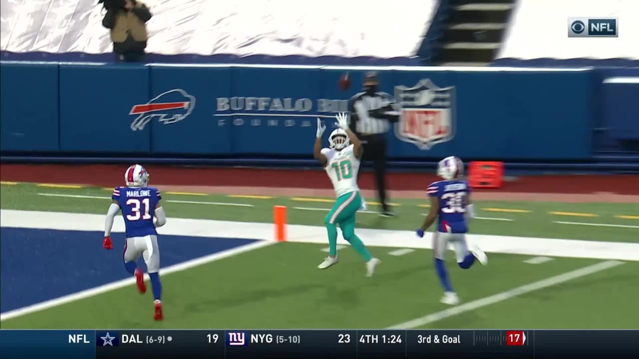 Rookie TD connection! Miami Dolphins quarterback Tua Tagovailoa's 25 ...
