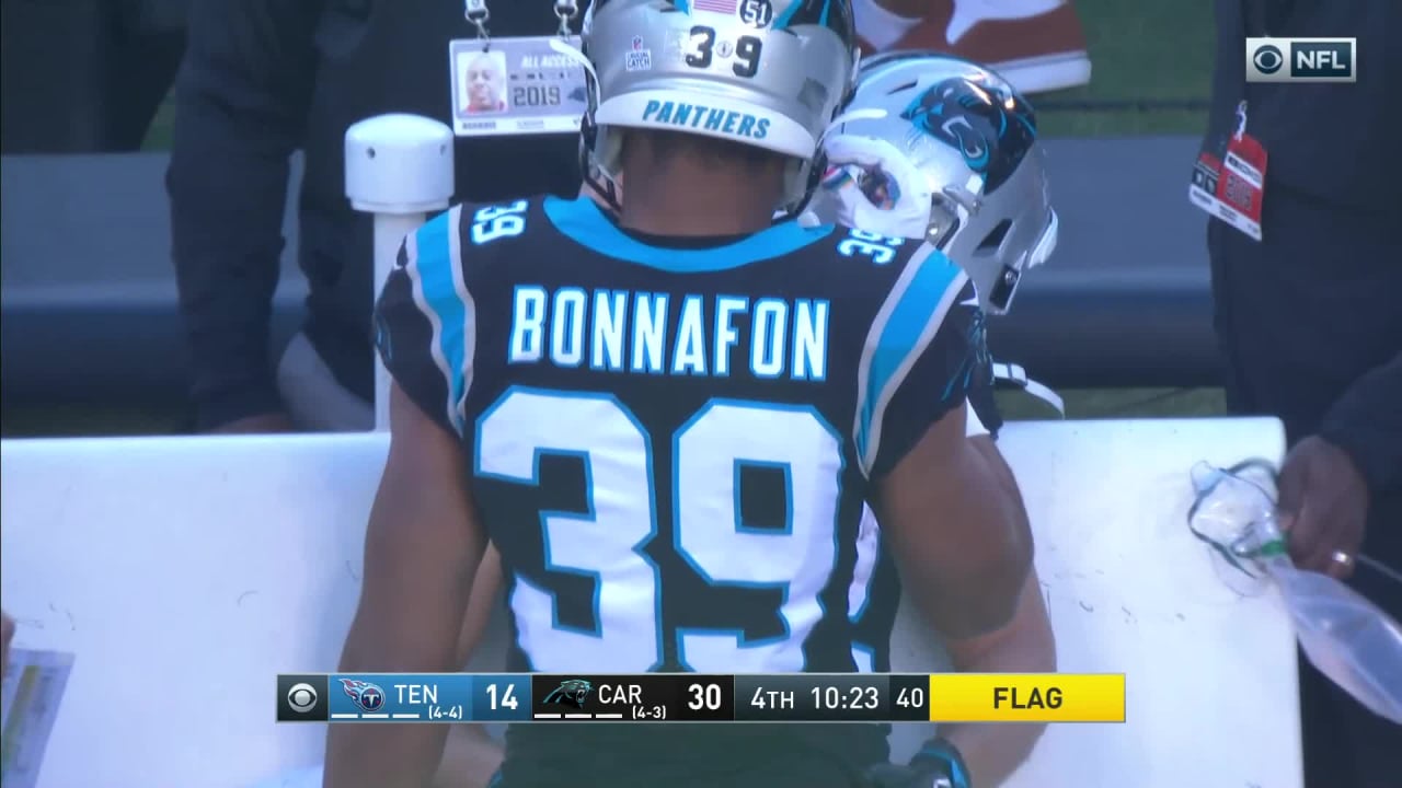 Titans block Panthers' extra point attempt