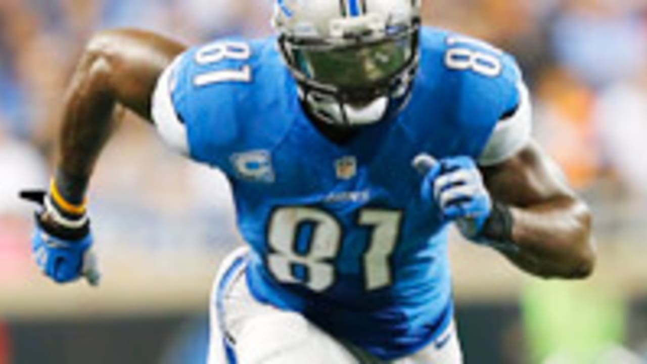 Calvin Johnson active for Detroit Lions against Browns