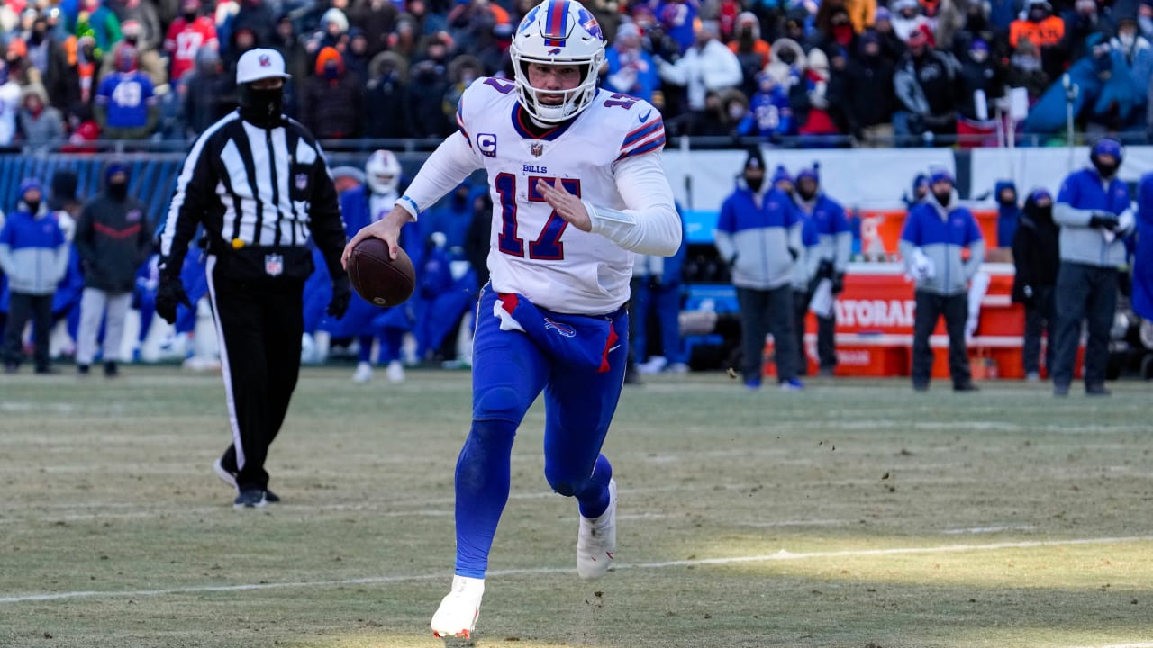 Buffalo Bills quarterback Josh Allen wins race to pylon on 4-yard TD ...