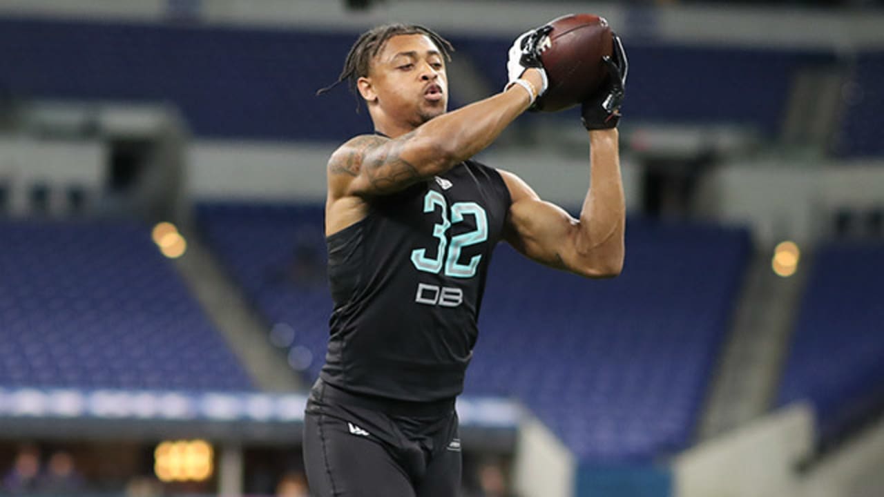 A.J. Terrell's 2020 NFL Scouting Combine workout