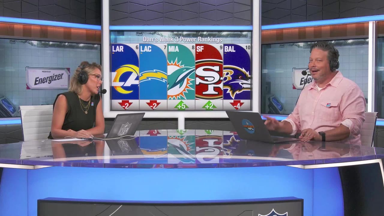 Week 4 Power Rankings with Colleen Wolf and Daniel Jeremiah