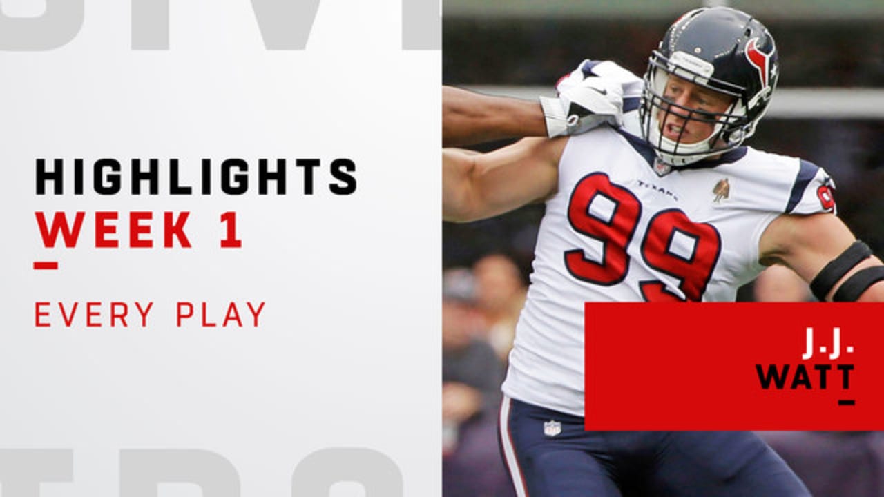 Every big play from Houston Texans defensive end J.J. Watt's return ...