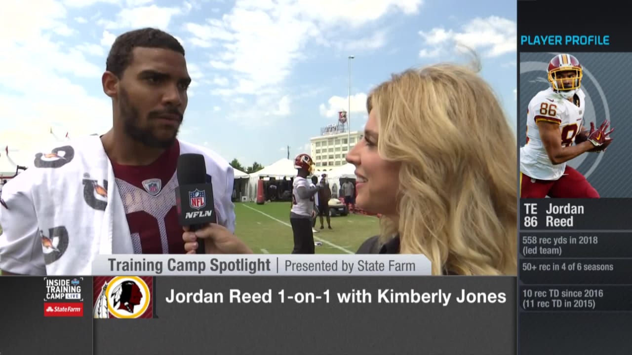 Washington Redskins tight end Jordan Reed talks about the quarterback ...