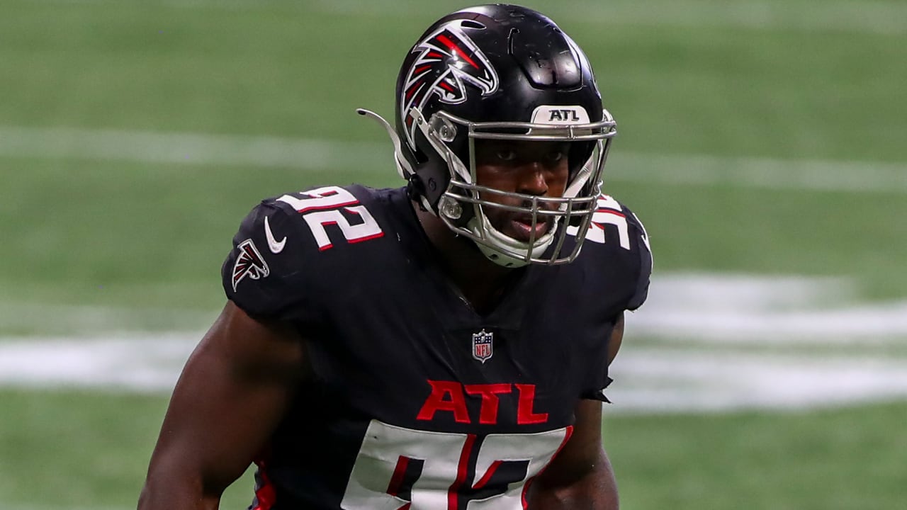 Falcons DE Charles Harris not expected to be suspended for hit on Teddy ...