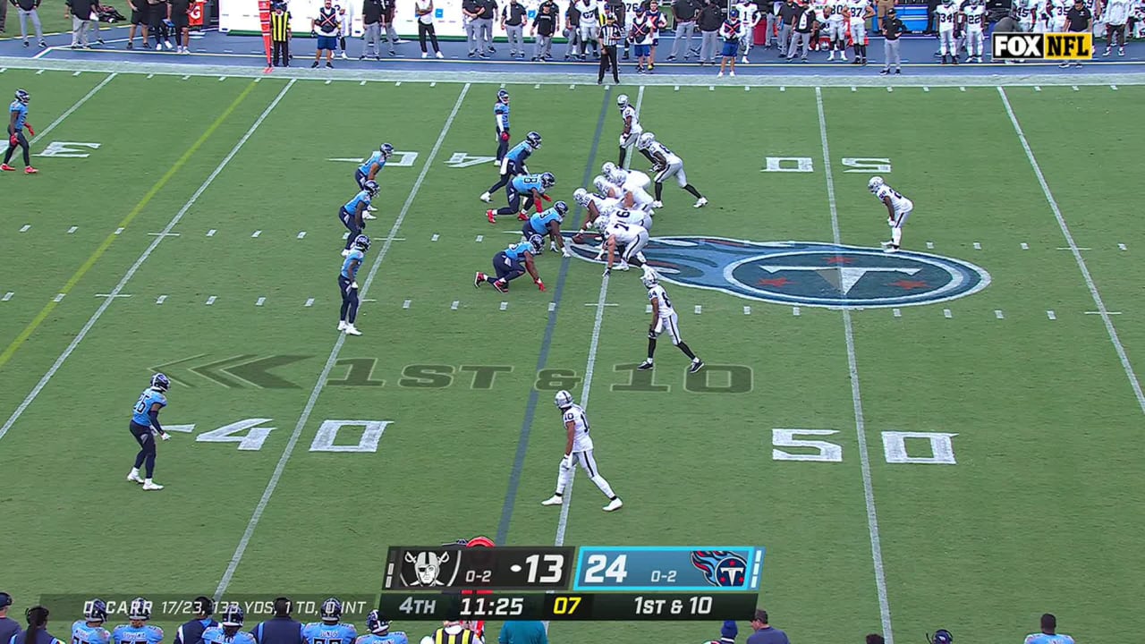 Las Vegas Raiders tight end Darren Waller secures crucial 17-yard pass ...