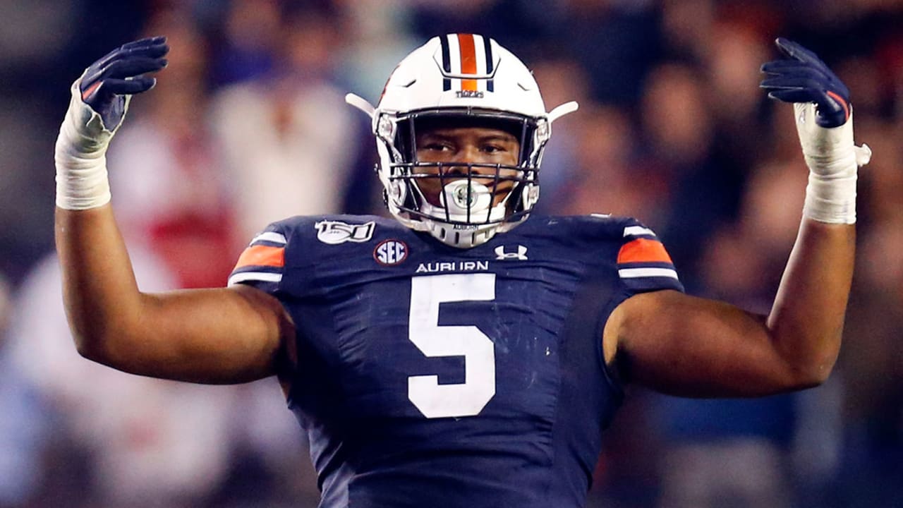 Carolina Panthers select DT Derrick Brown at No. 7