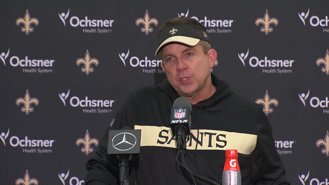 Saints postgame press conference