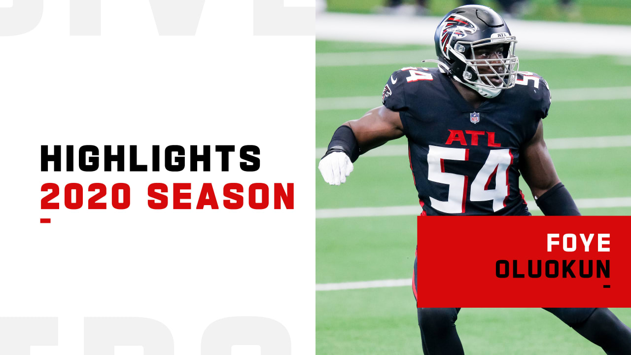 Atlanta Falcons linebacker Foye Oluokun's best plays | 2020 season