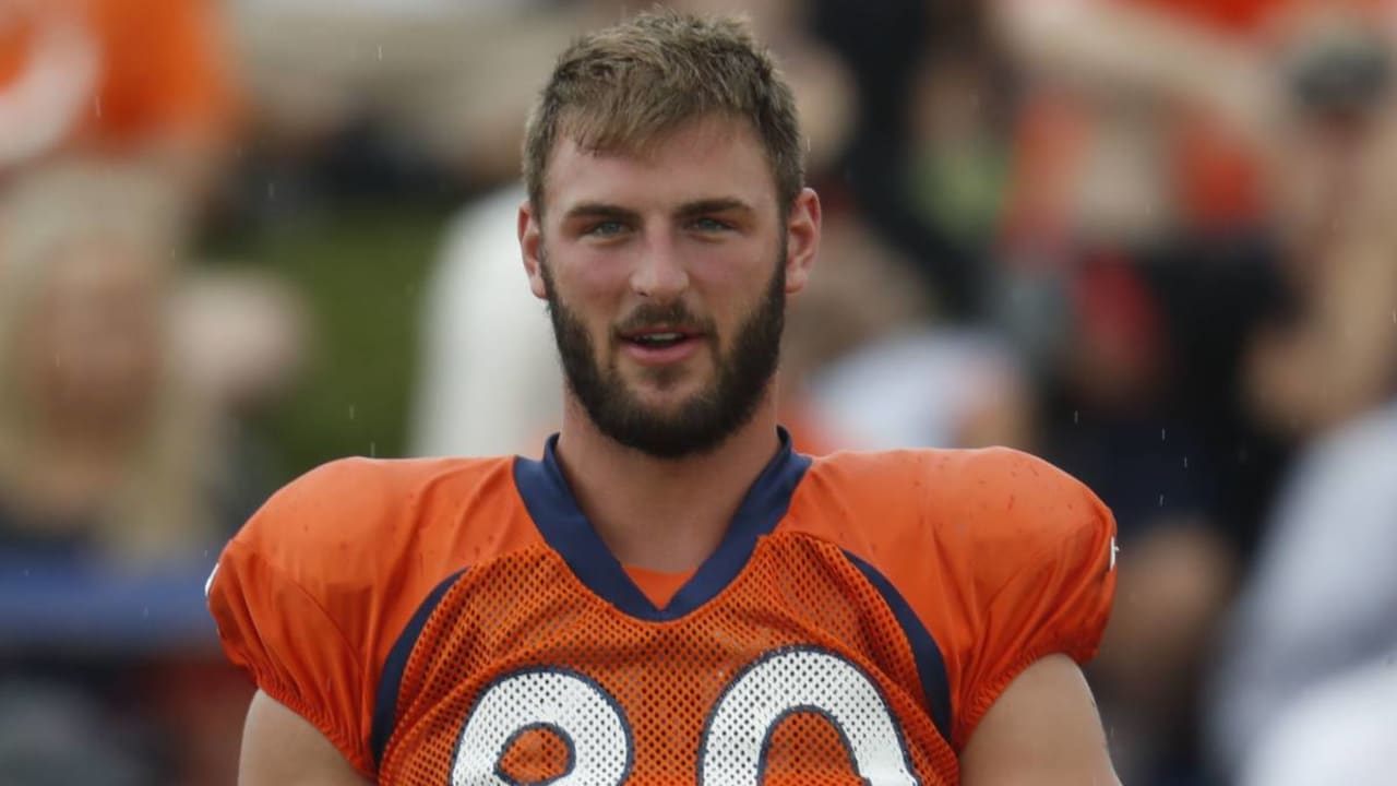 Broncos TE Jake Butt will 'slowly work' back at camp