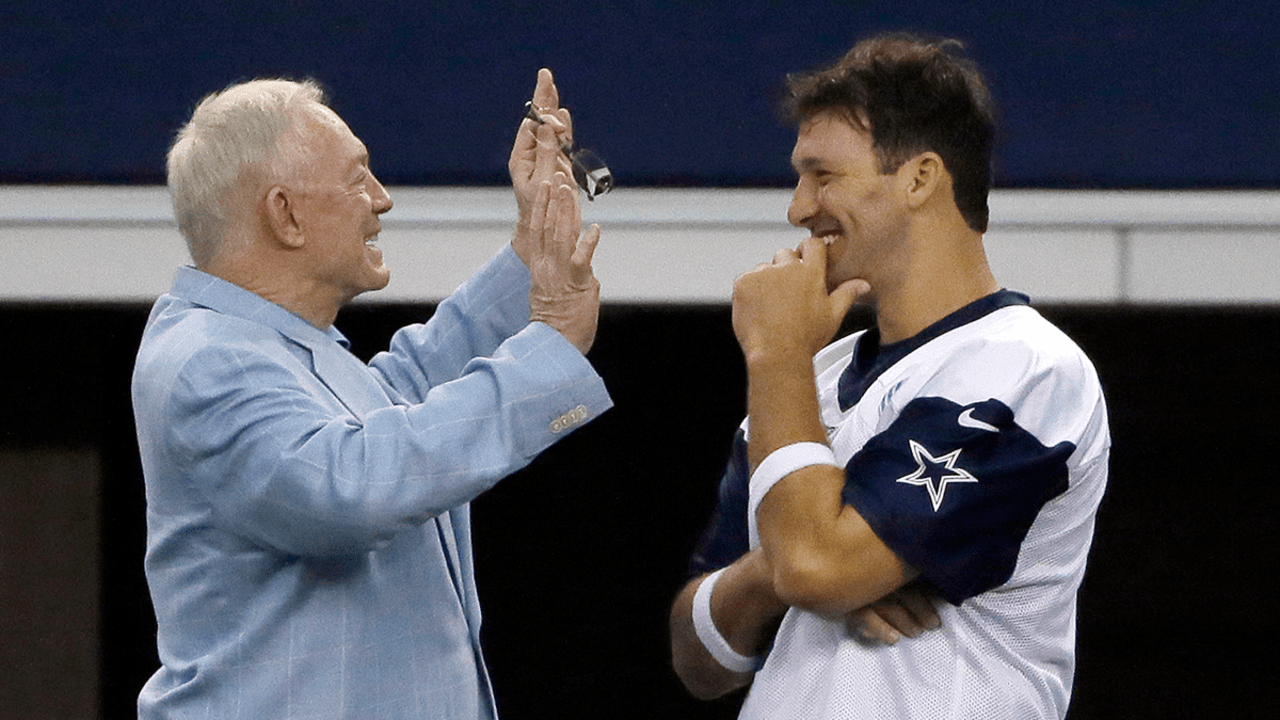 Jerry Jones and Tony Romo Reunited and It Feels So Good