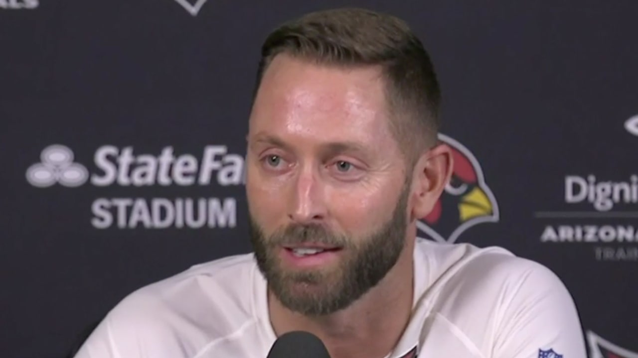 Arizona Cardinals head coach Kliff Kingsbury: Kansas City Chiefs ...
