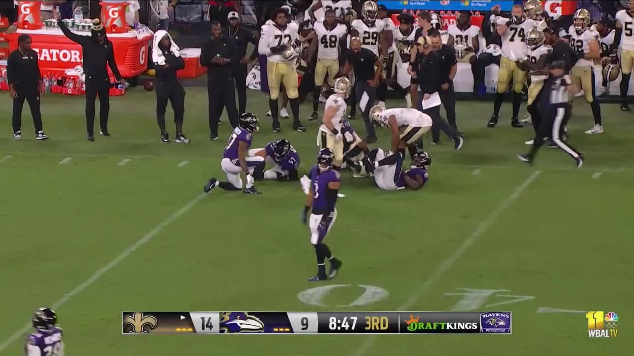 New Orleans Saints wide receiver Easop Winston turns on the jets for 35 ...