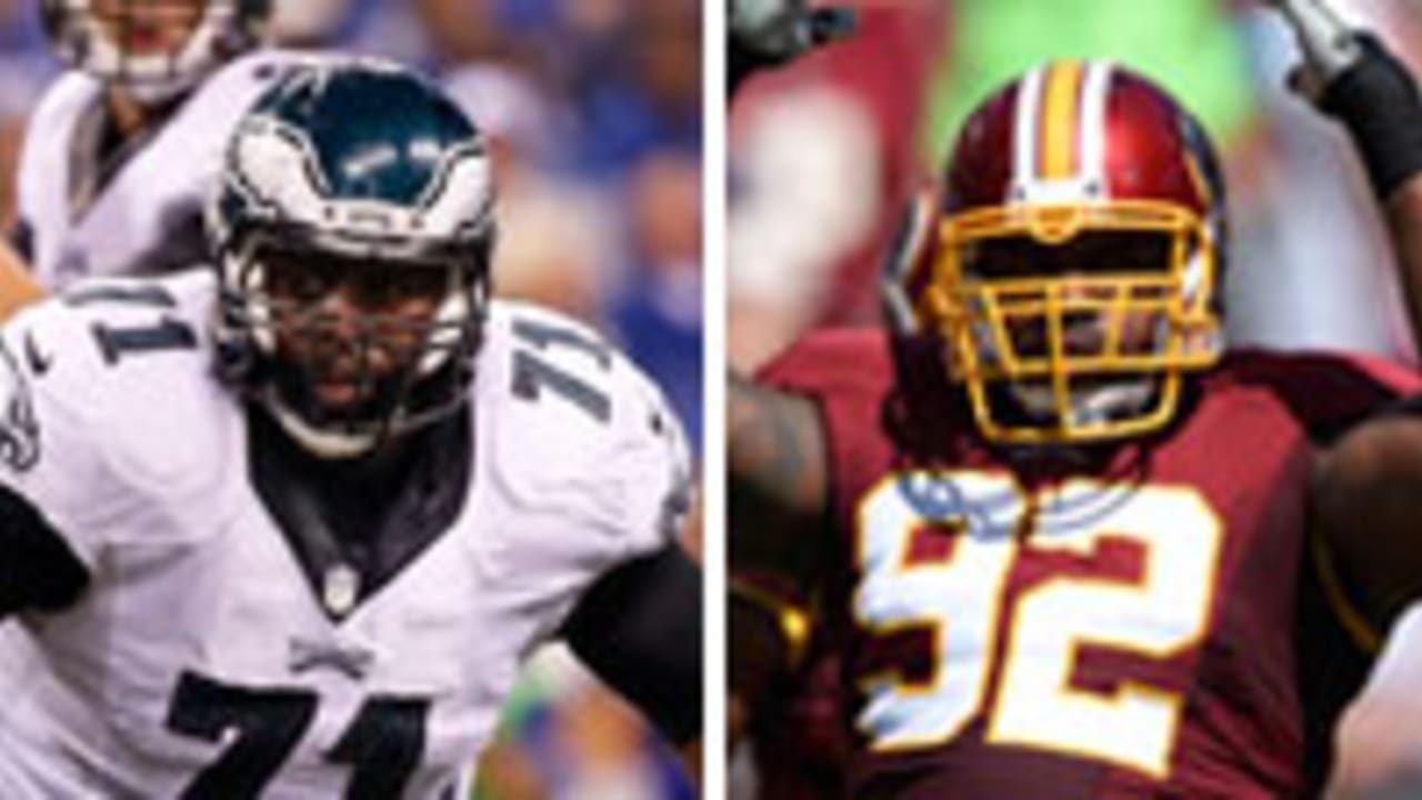 Jason Peters, Chris Baker fined for Week 3 fight