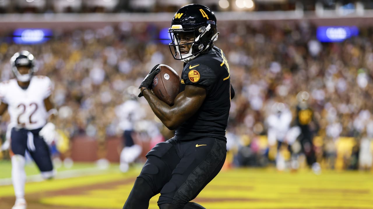 Washington Commanders wide receiver Curtis Samuel couldn't be more open ...