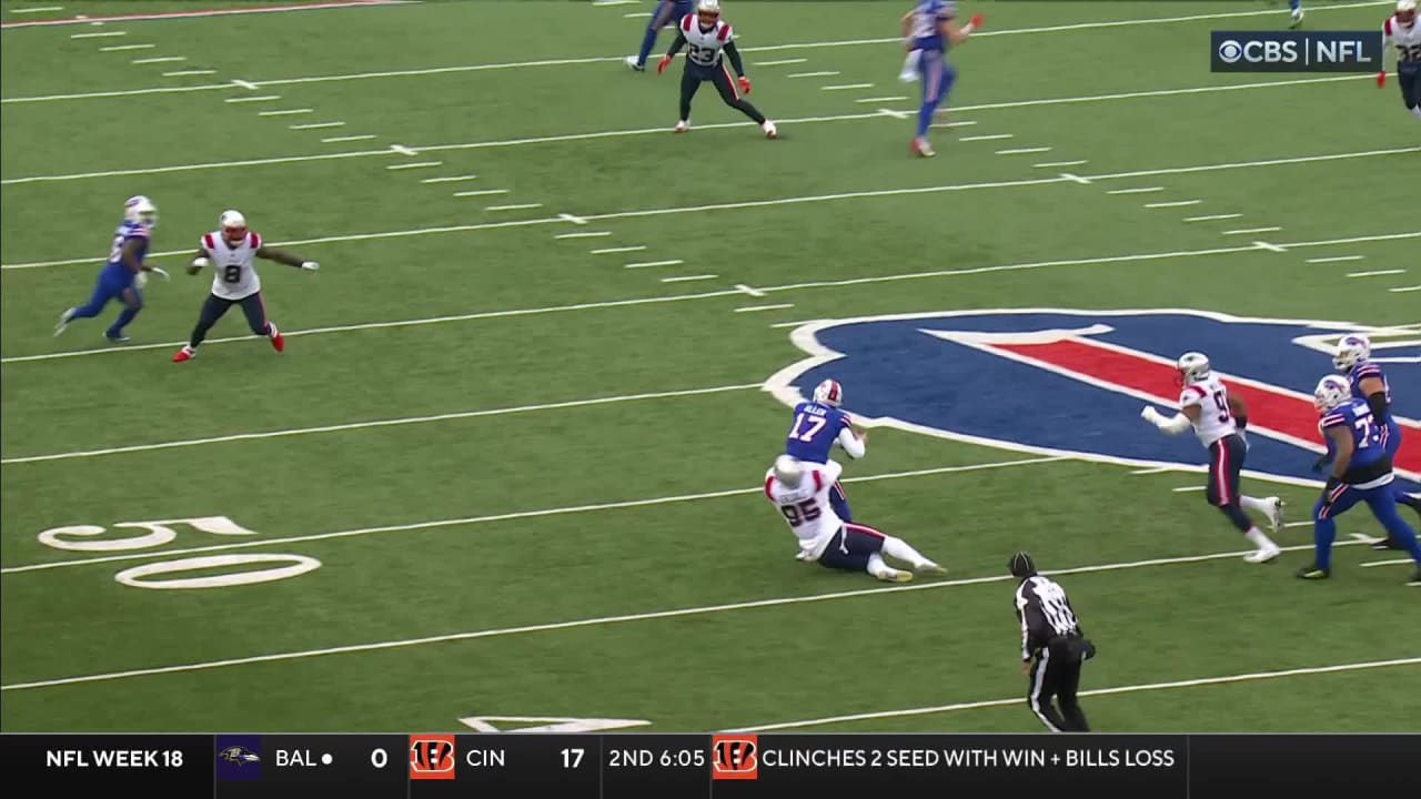 New England Patriots defensive end Daniel Ekuale secures his second ...