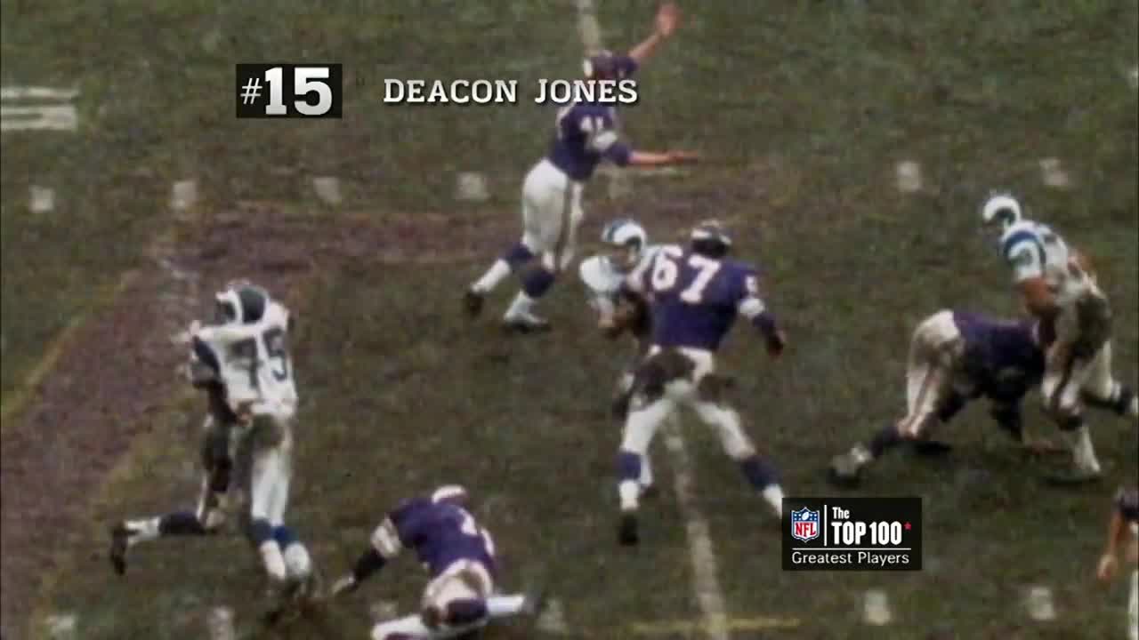 No. 15: David 'Deacon' Jones | The Top 100: NFL's Greatest Players 2010