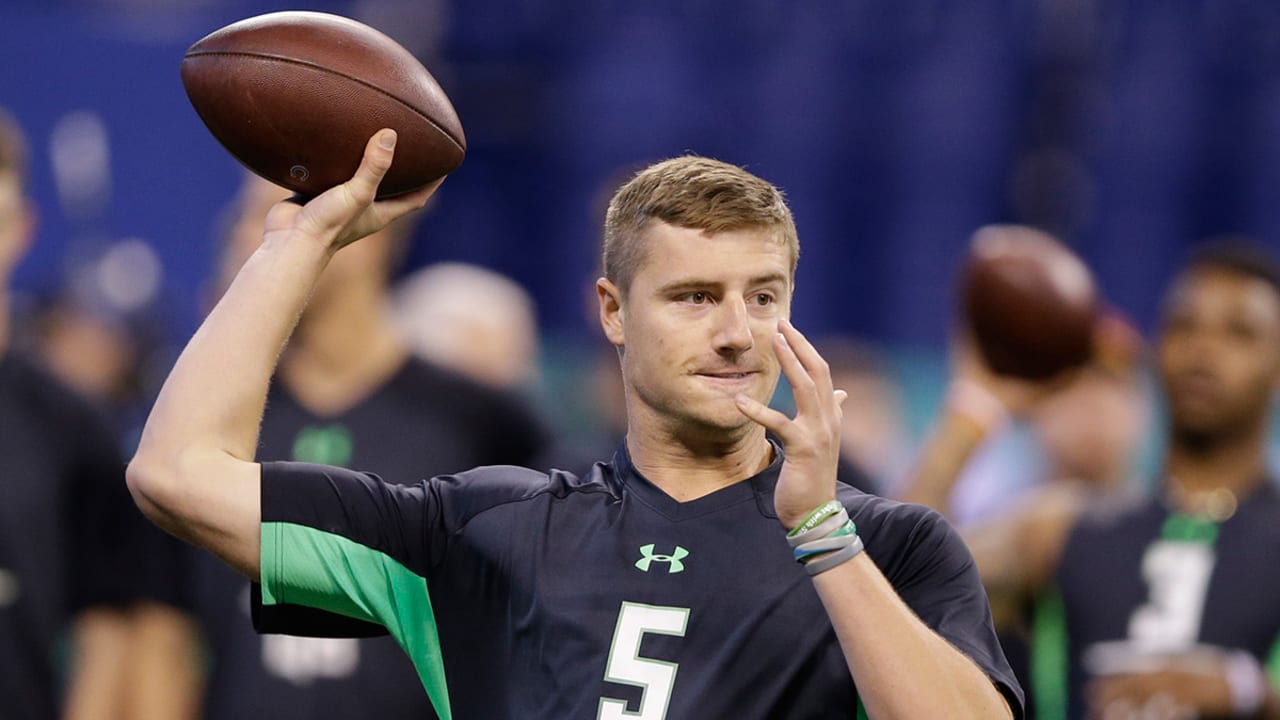 Connor Cook meets with Browns, Rams, 49ers at pro day
