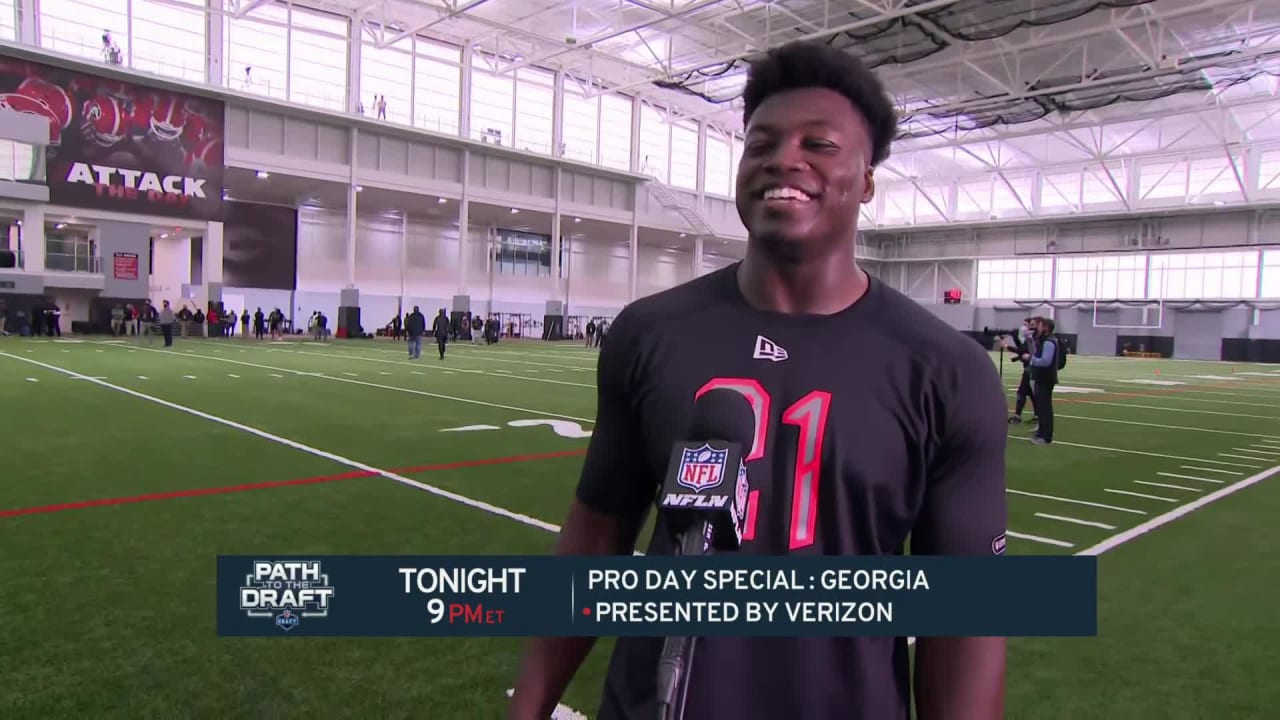 University of Georgia Georgia edge rusher Azeez Ojulari shares which ...