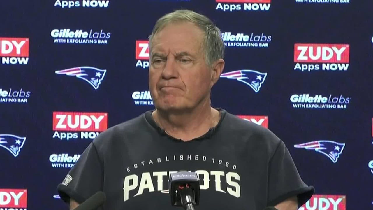 New England Patriots head coach Bill Belichick: Running back Franco ...
