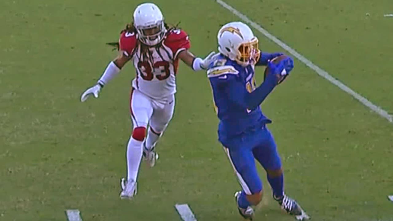 Keenan Allen makes textbook toe-tap catch on sideline
