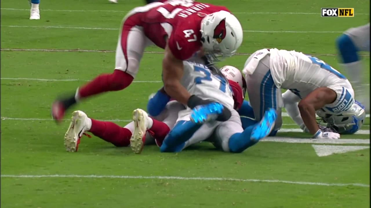 Cards pounce on major muffed punt by Lions