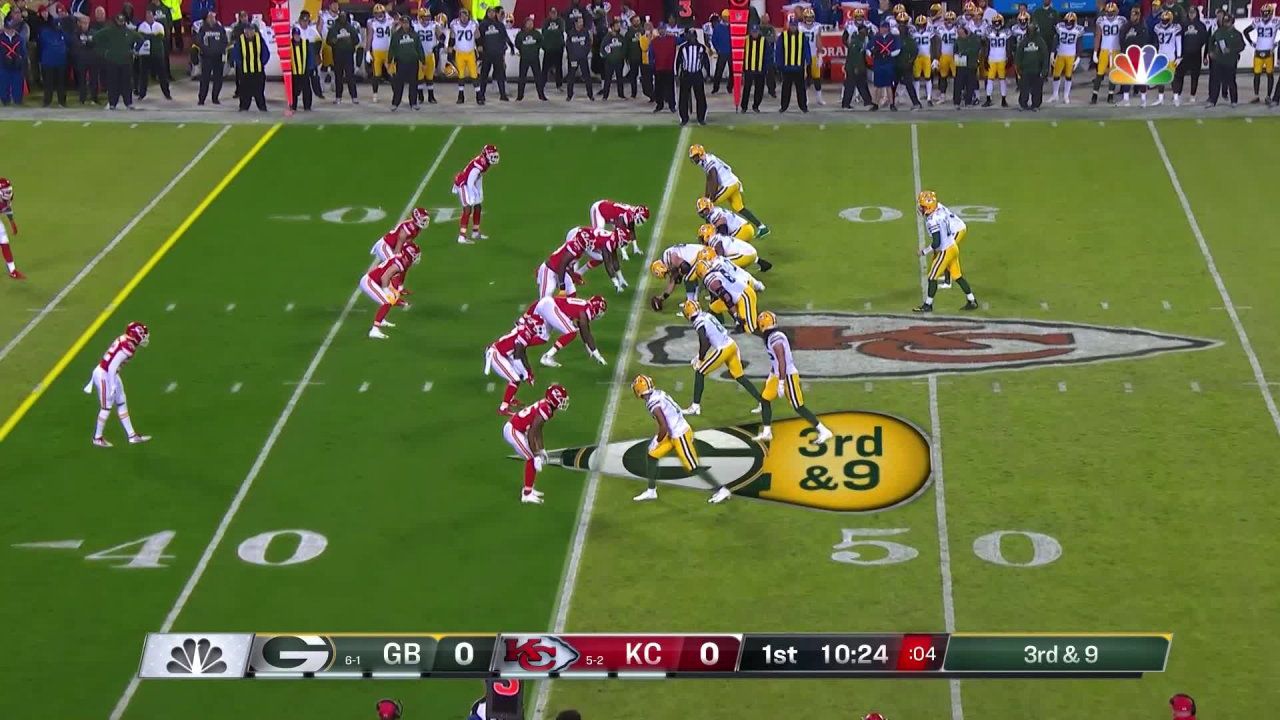 Can't-Miss Play: Rodgers channels Mahomes with 34-yard cross-body throw ...
