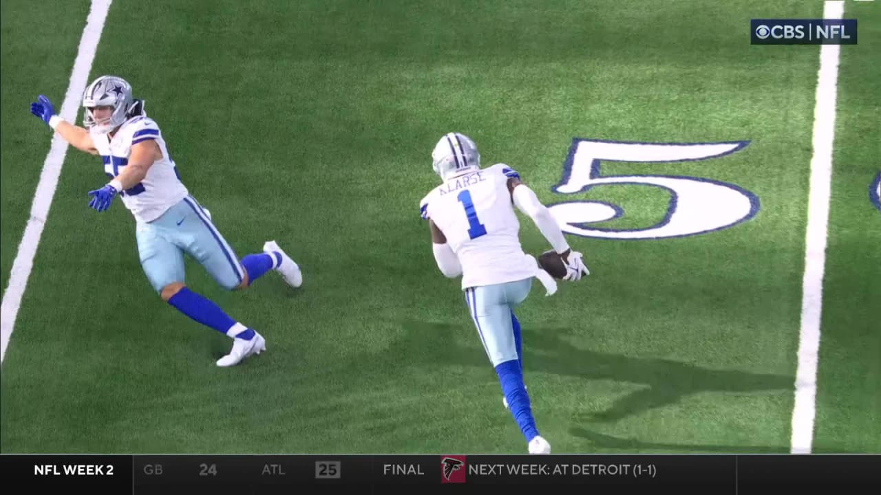 New York Jets quarterback Zach Wilson's first INT of the game goes to ...