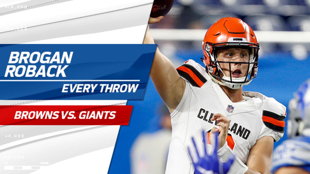 Every Brogan Roback throw | Preseason Week 4