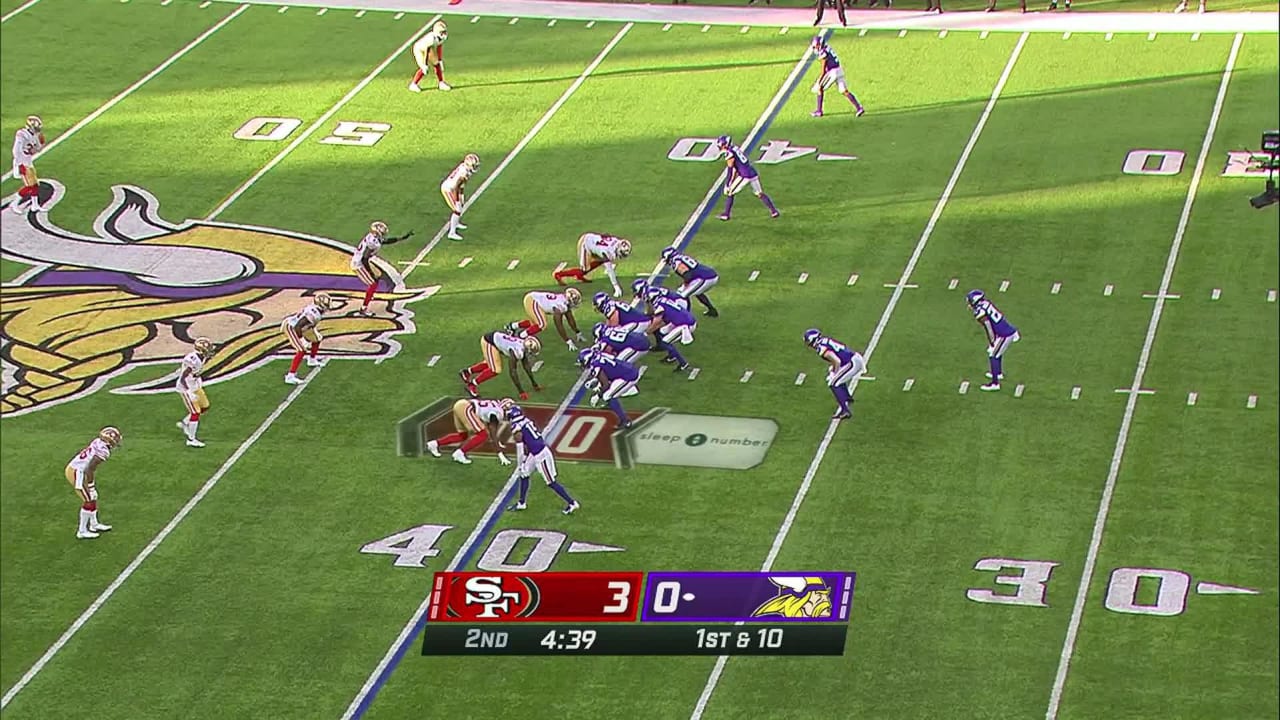 Minnesota Vikings wide receiver Trishton Jackson makes sideline toe tap ...