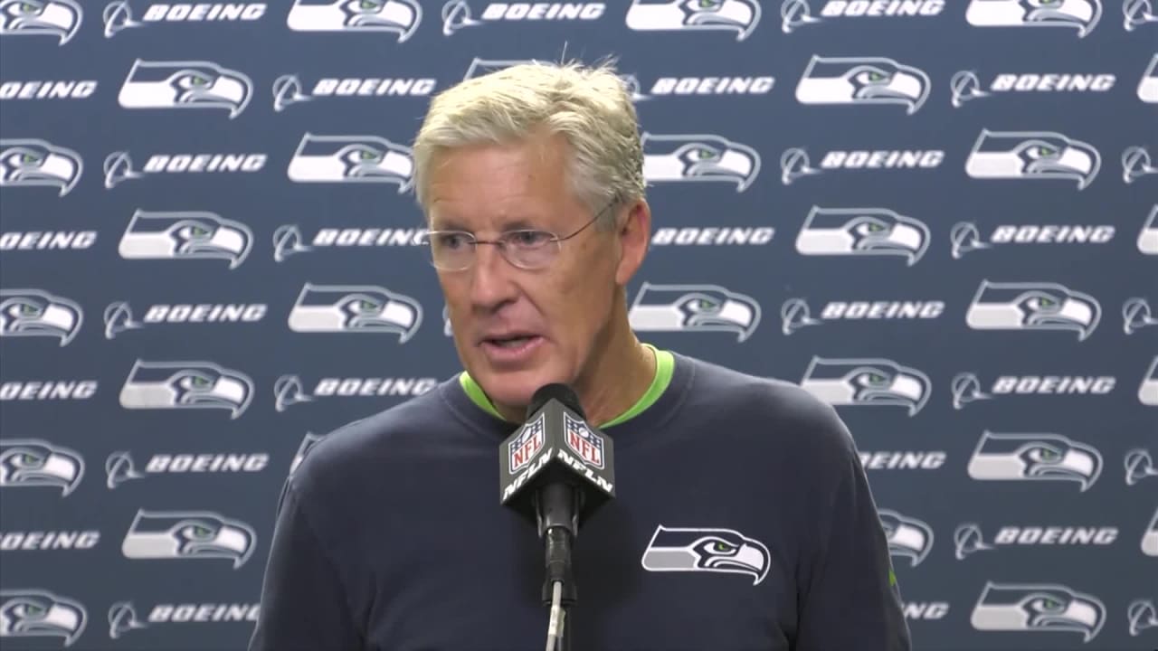 Seahawks postgame press conference