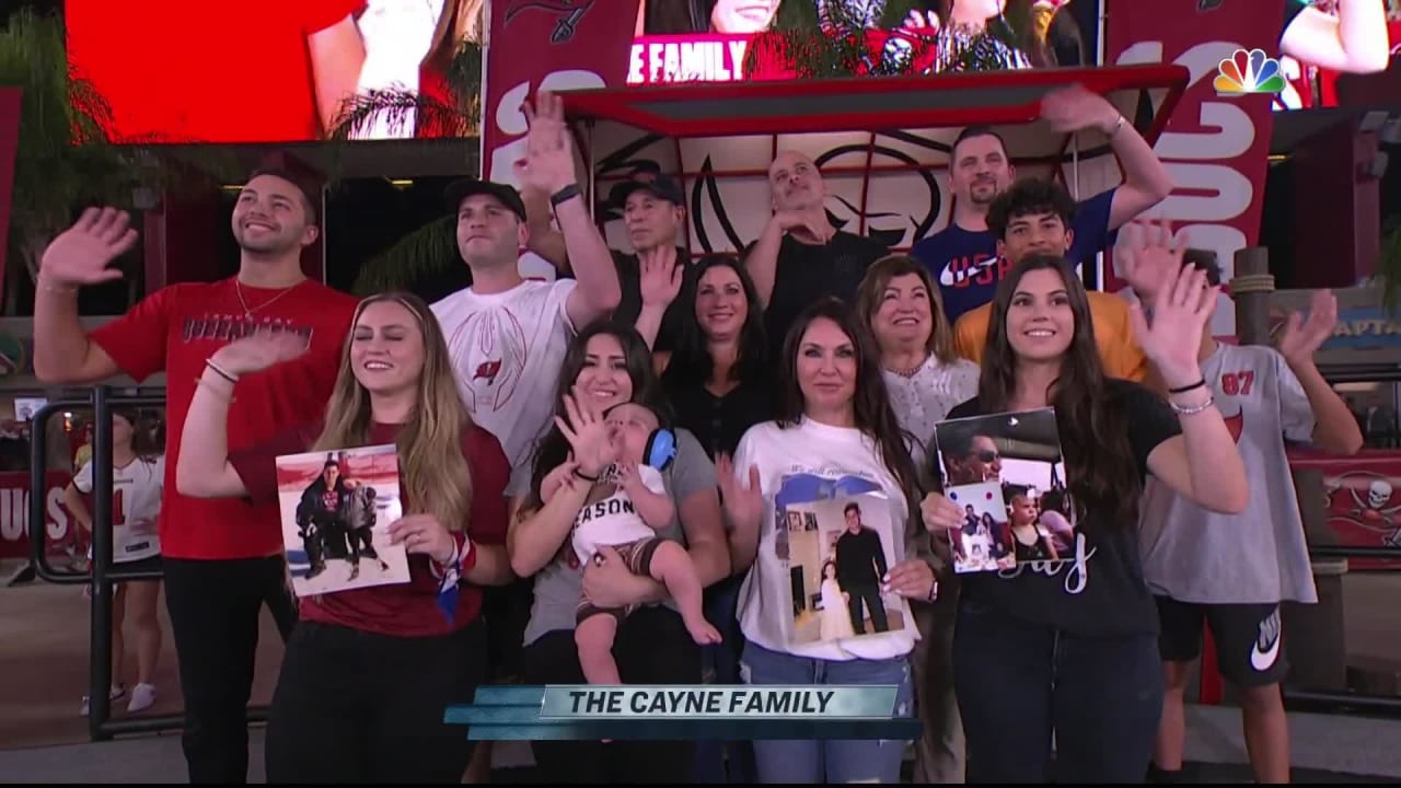 NFL honors the Cayne family ahead of the 2021 Kickoff Game