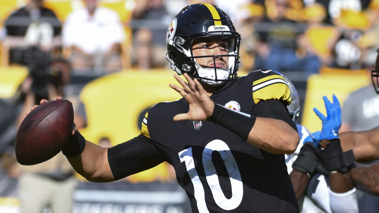 Quarterback Mitchell Trubisky caps Pittsburgh Steelers' impressive ...