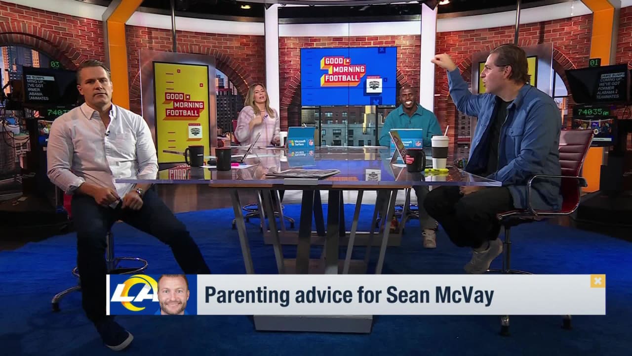 'GMFB' shares some parenting advice for Los Angeles Rams head coach ...