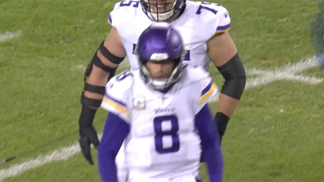 Minnesota Vikings quarterback Kirk Cousins is AMPED after tight end ...