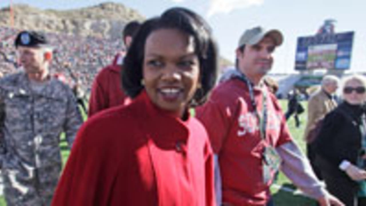 Condoleezza Rice: 'I consider myself student of college football'