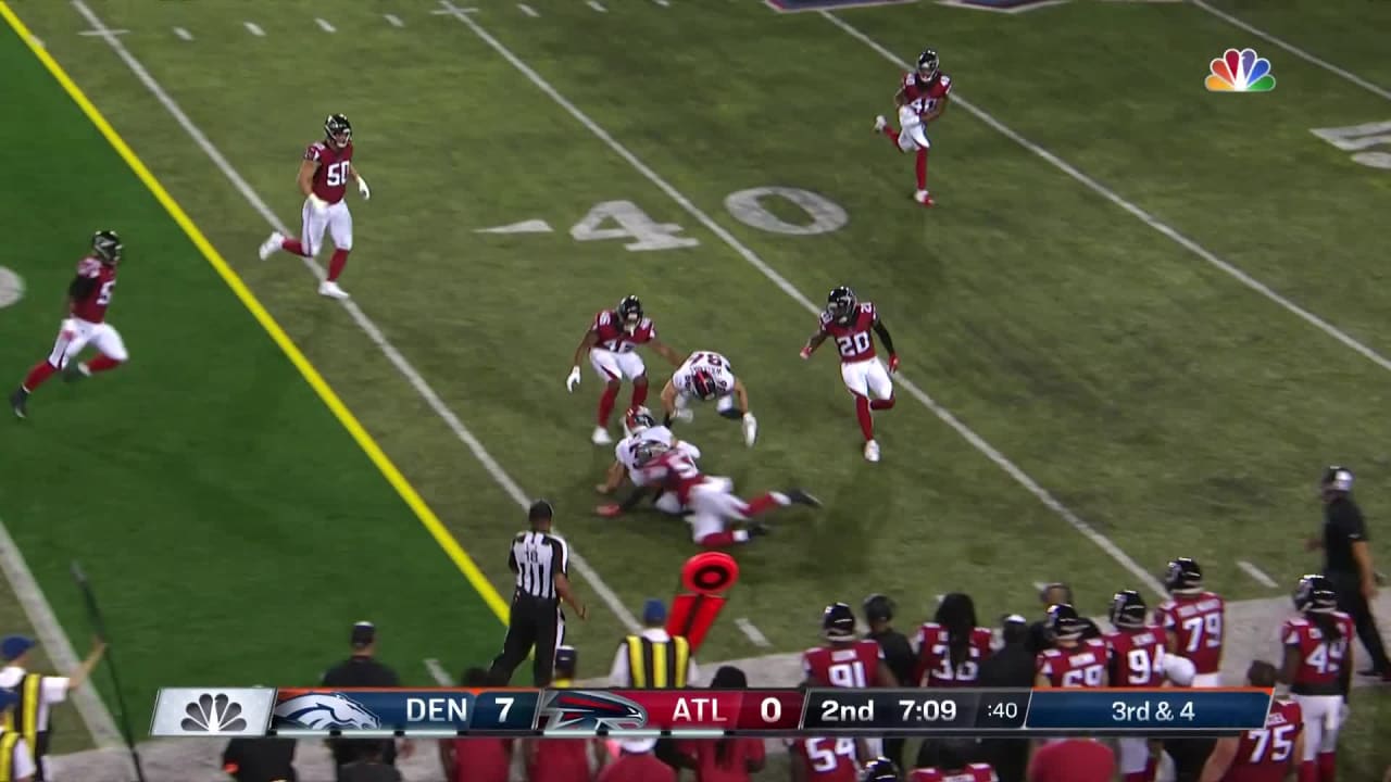 Drew Lock's QB scramble earns Broncos a first down