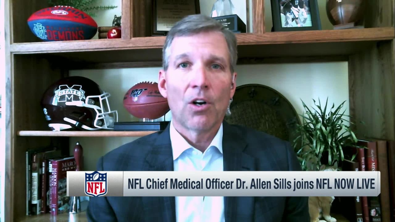 NFL chief medical officer Dr. Allen Sills discusses his top COVID-19 ...