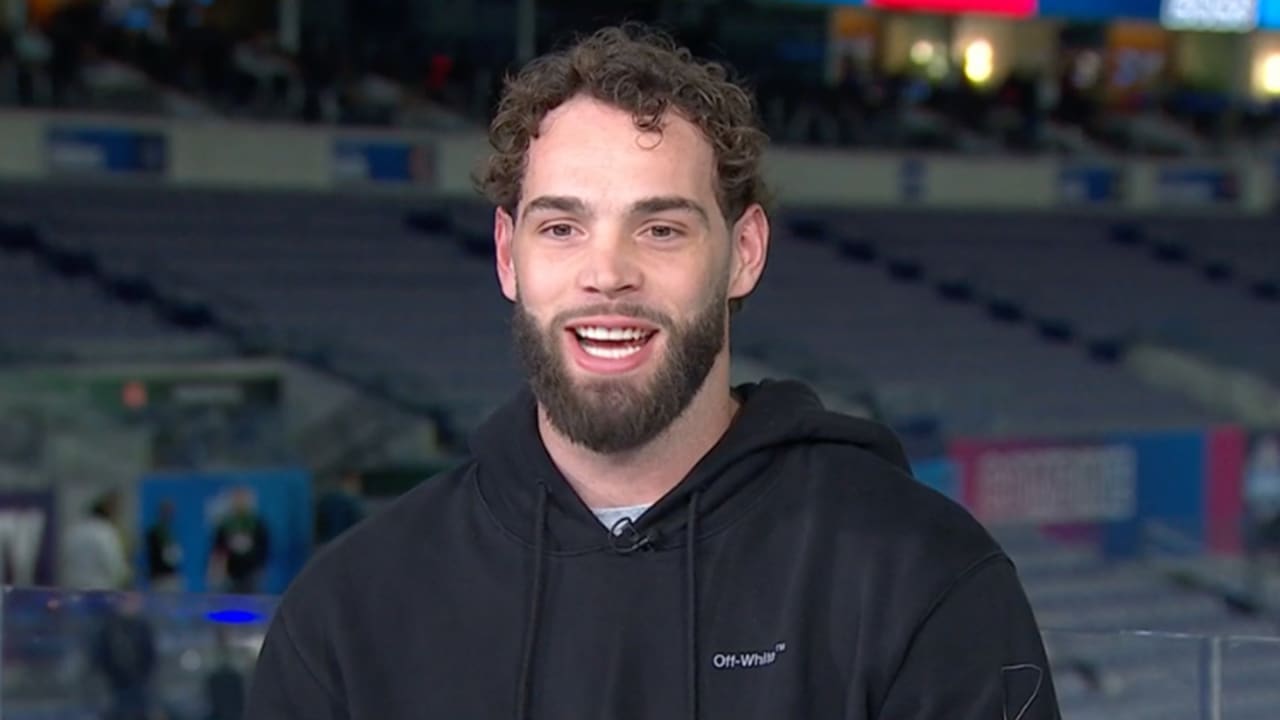 Philadelphia Eagles tight end Dallas Goedert recounts his pre-draft ...