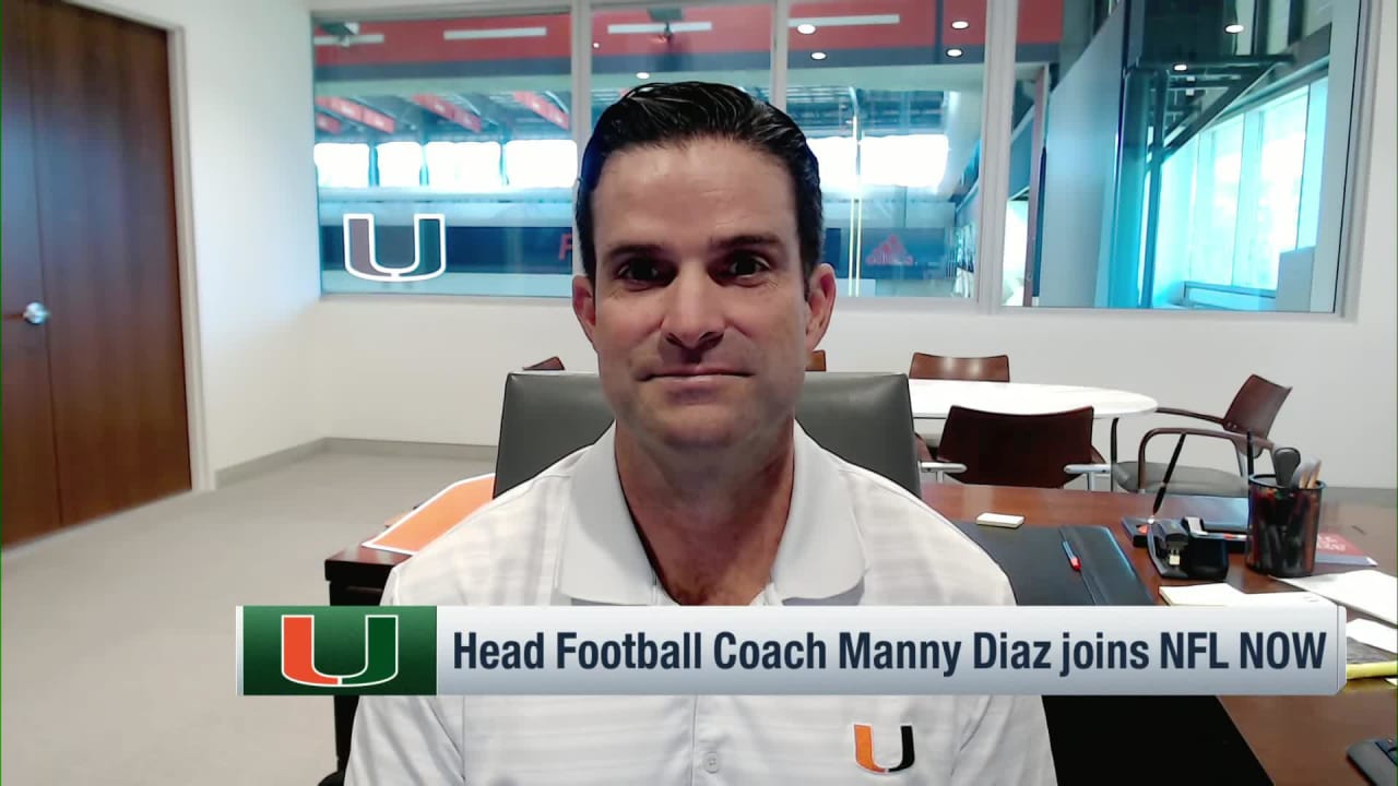 University of Miami head coach Manny Diaz explains how Buffalo Bills ...