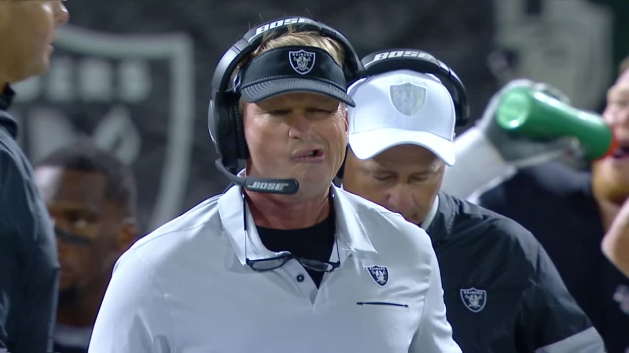 Best of Jon Gruden's sideline expressions in Week 1